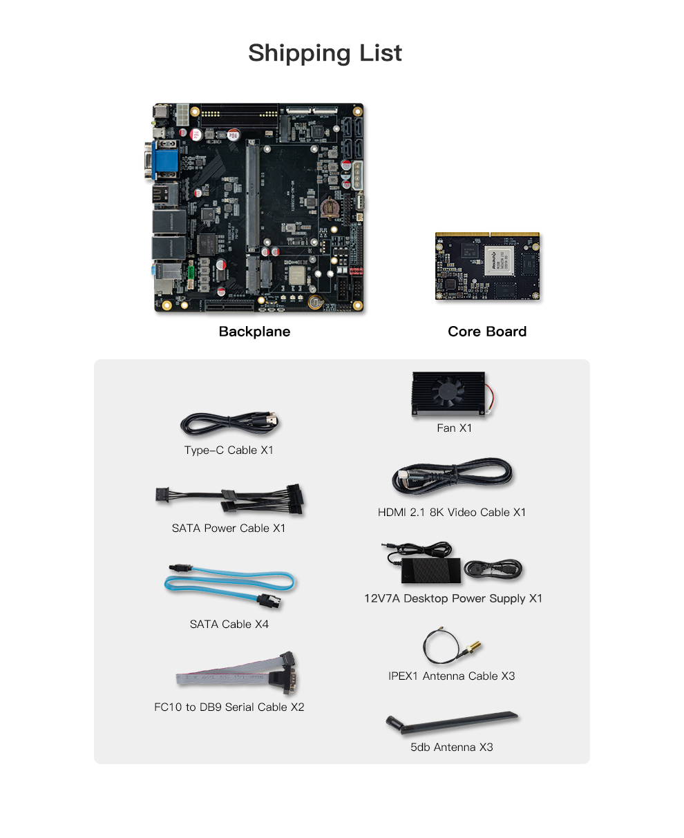 8K AI Mini-ITX Mainboard - ITX-3588J